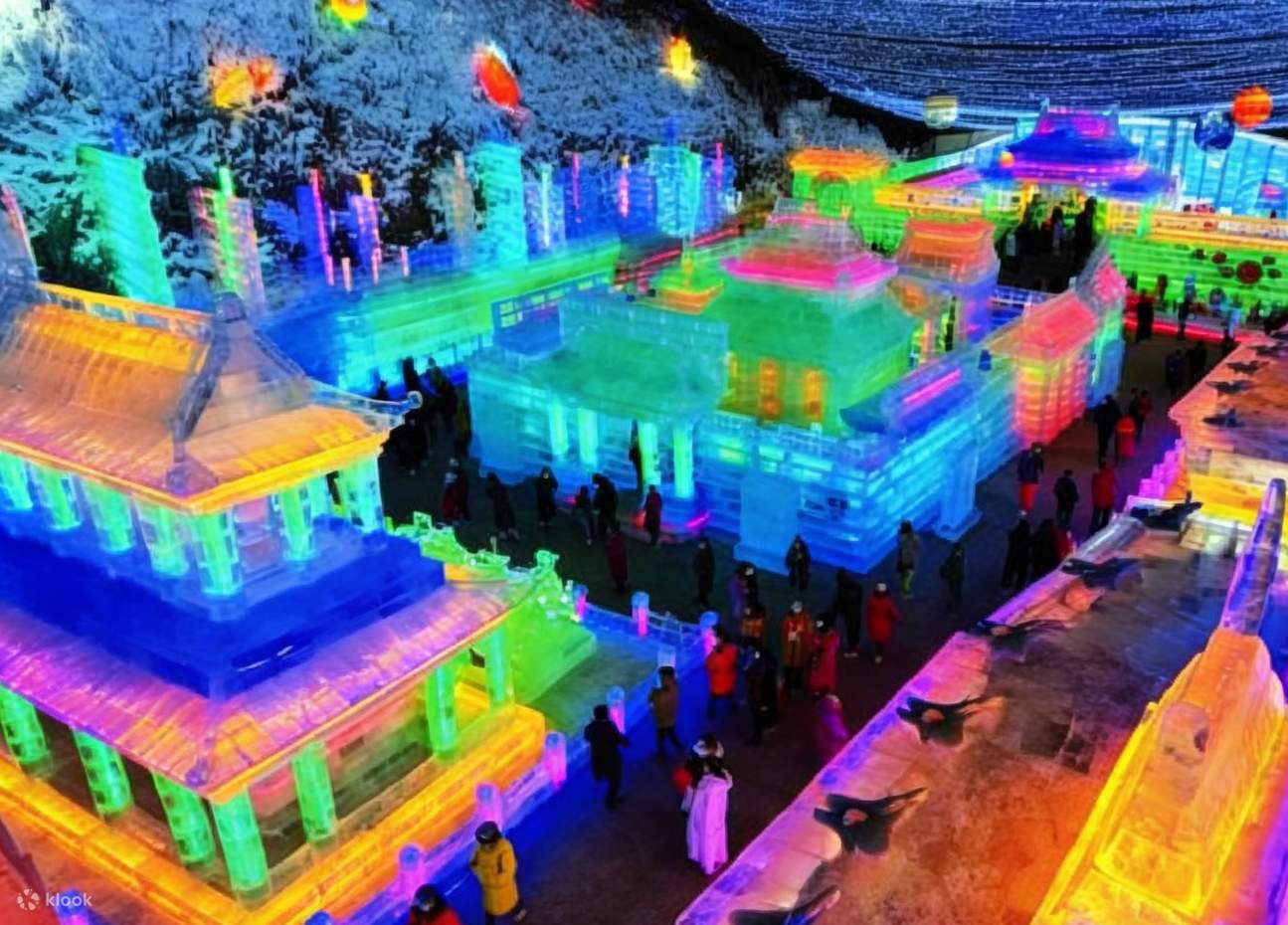 Beijing Longqing Gorge Ice and Snow Festival + Badaling / Ming Tombs ...